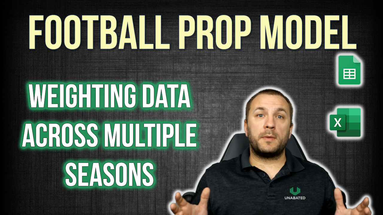 Weighting NFL Player Data Across Seasons