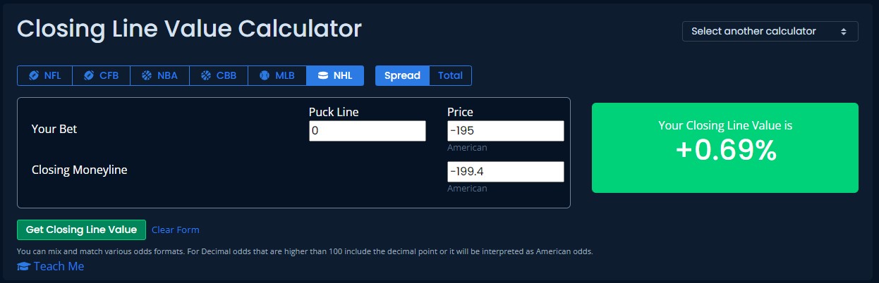 Getting Precise About Closing Line Value